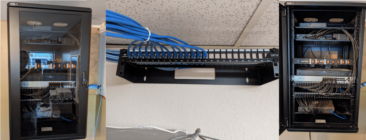 Network Installation and Structured Cabling Services – Before and After ...